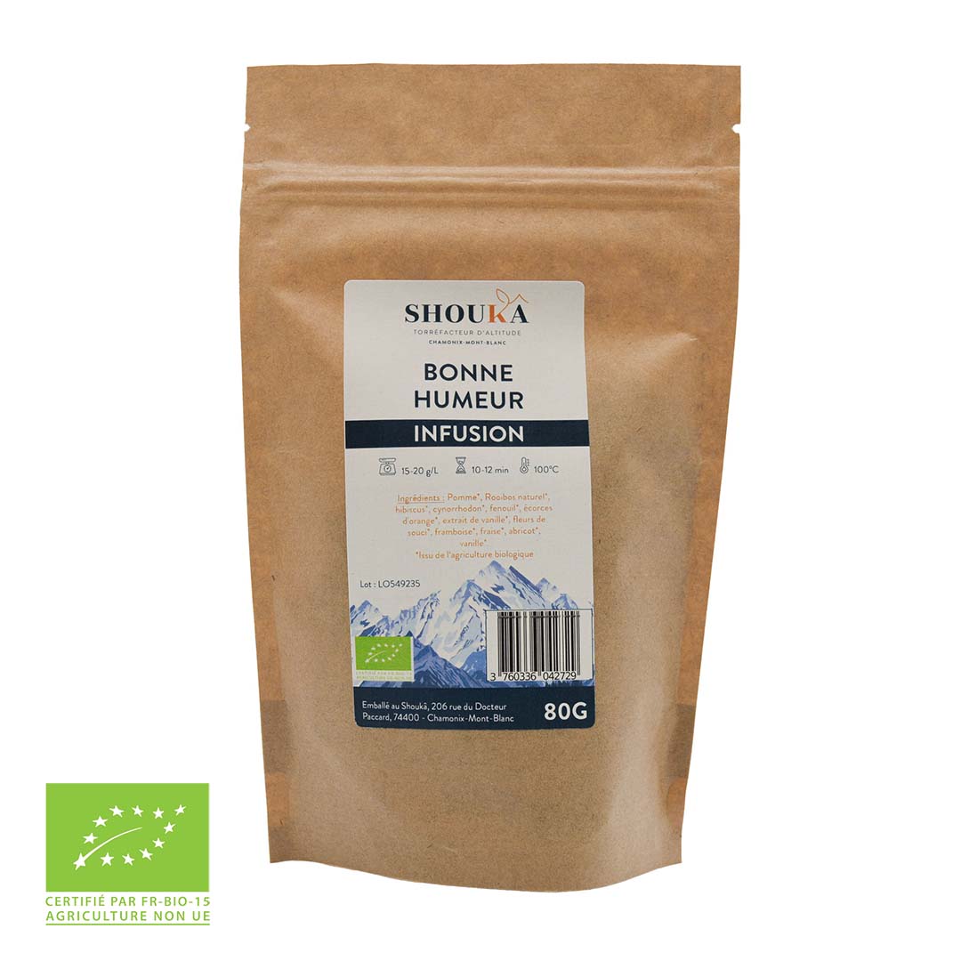 Infusion bio - Bonne Humeur - Shouka - Cafés de Spécialité & Chocolats ...